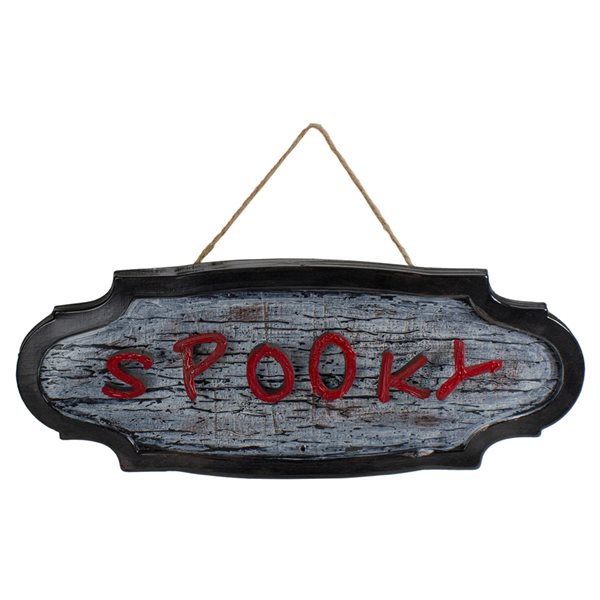 Northlight SPOOKY Wall Sign 34289222 | RONA