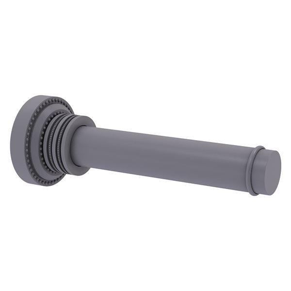 Allied Brass Dottingham Matte Grey Finish Wall Mount Single Post Toilet ...