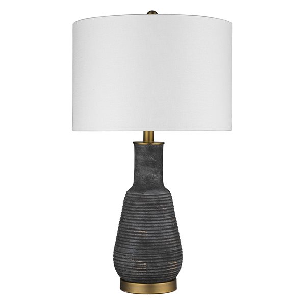 Acclaim Lighting Trend Home 25.75-in Brass Incandescent 3-Way Table ...