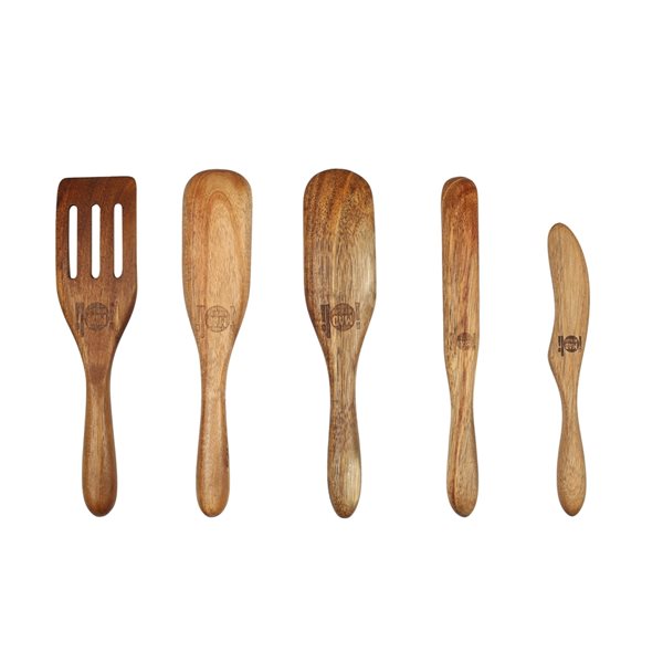 Mad Hungry Brown Spurtle Set - 5-Piece | RONA