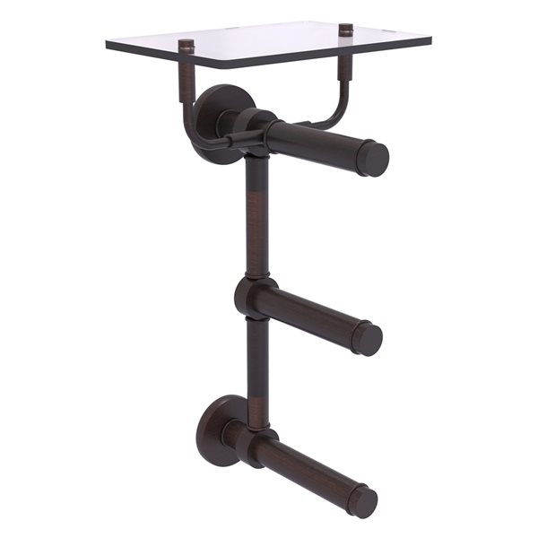 Allied Brass Prestige Skyline Brass Wall Mount Venetian Bronze Double