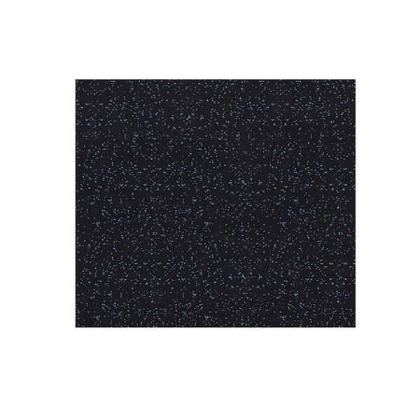 Fitfloor 0.3-in x 36-in x 48-in Black Flecked with Blue Multipurpose ...