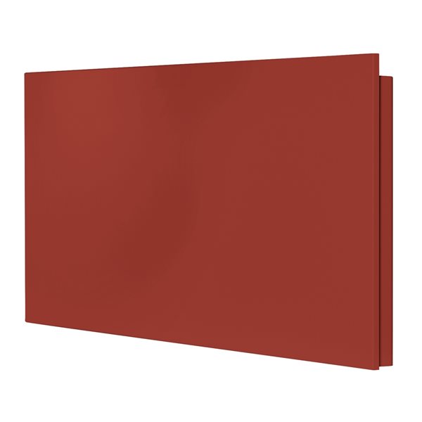 Stelpro Mirage Red 2000-Watt 240-Volt Convection Heater (36.25-in L x ...