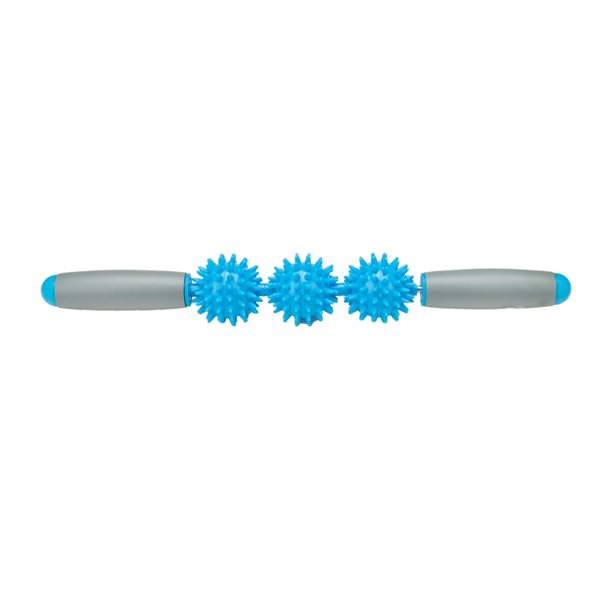 Mind Reader Grey and Blue Muscle Roller Stick RSTICK3G-BLU | RONA