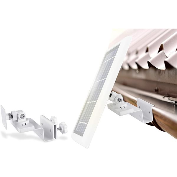 Wasserstein White Gutter Mount for Ring, Arlo, Blink, and Reolink ...
