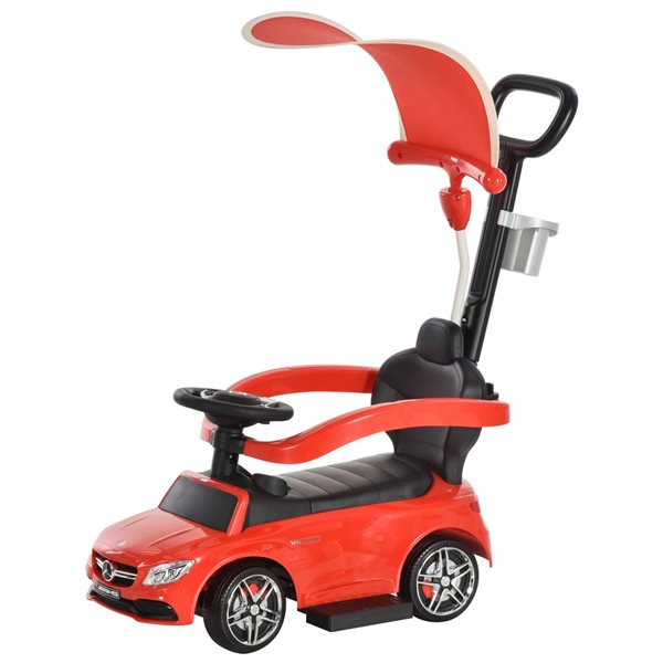 Aosom Red Stroller Kids Ride-On Sliding Car 370-114RD | RONA