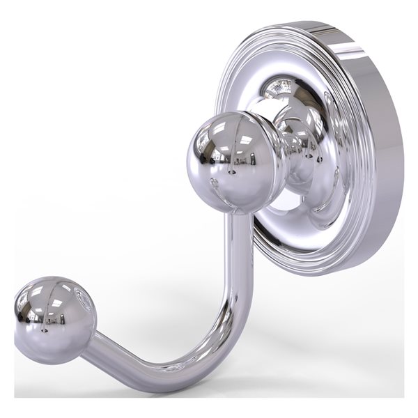 Allied Brass Prestige Regal 1-hook Polished Chrome Towel Hook PR-H1-PC ...