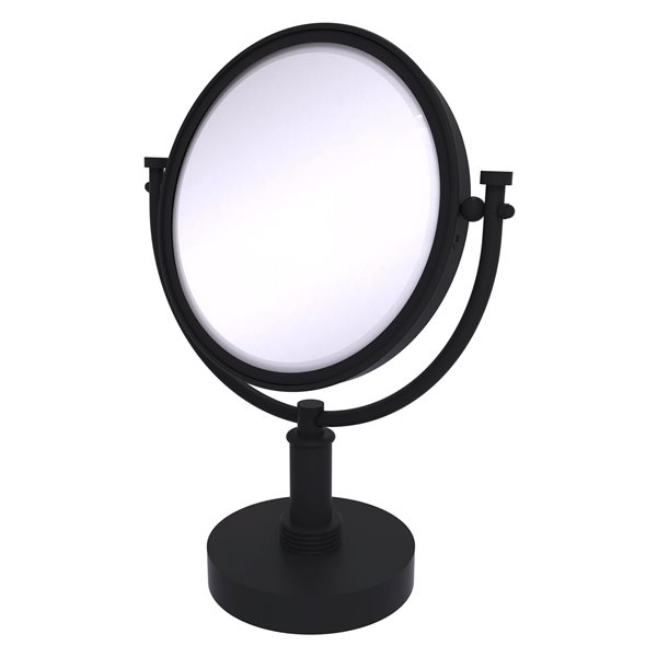 Allied Brass 8-in x 15-in Double-Sided Magnifying Countertop Matte ...