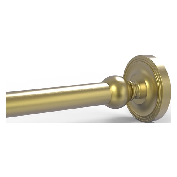 Allied Brass Prestige Regal Satin Brass Shower Rod Wall Supports - 2 ...