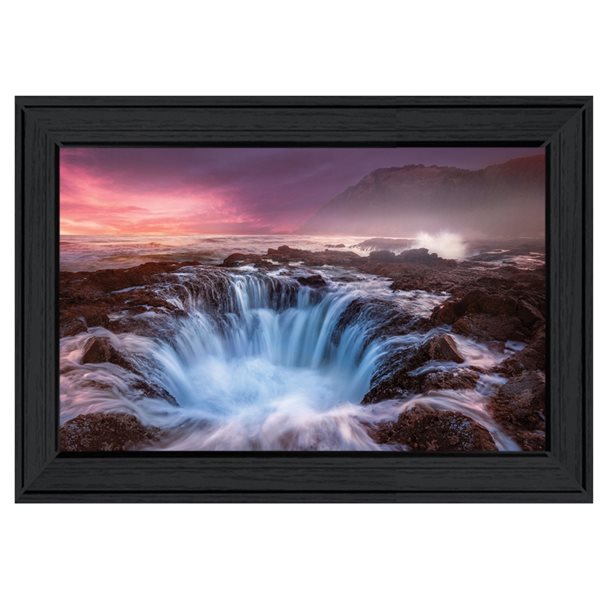 Trendy Decor 4 U 15-in x 21-in Genesis Wall Art Print with Black Frame ...
