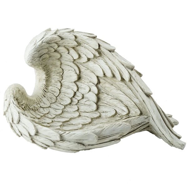 Northlight 10.75-in Religious Angel Wings Outdoor Garden Statue ...