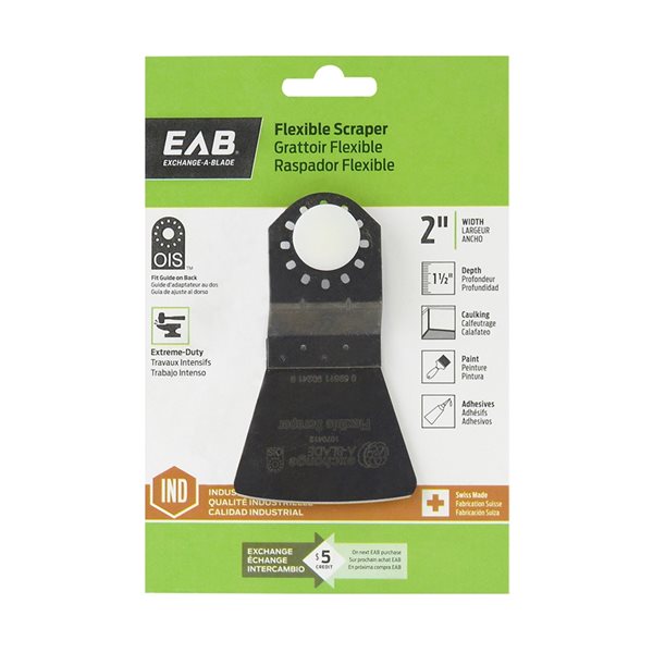 Exchange-A-Blade 2-in Flexible Oscillating Tool Scraper 1070412 | RONA