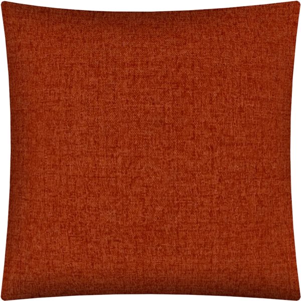 Joita Home Musk 17-in W x 17-in L Brick Red Square Pillow Cover ...