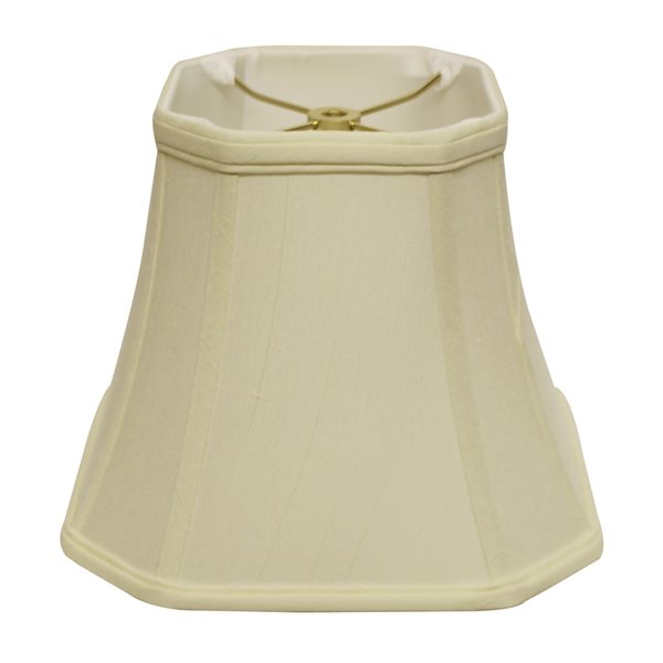 Cloth & Wire 10-in x 12-in Egg Silk Bell Lamp Shade SI27308 | RONA