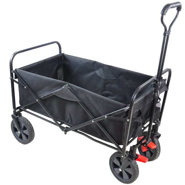 CASAINC Foldable Garden Shopping Cart - Black CA-W27QD5647BK | RONA