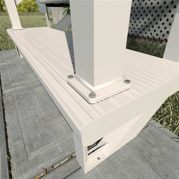 Pylex Collection 11 Black 60-in x 11-in Stair Tread 16144 | RONA