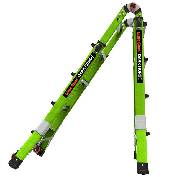 Little Giant Ladder Systems Dark Horse CSA Grade IAA 375-lb FG Ladder ...