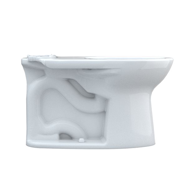 TOTO Drake Cotton White Elongated Standard Height Residential Toilet ...