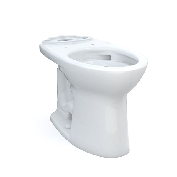 Cuvette de toilette résidentielle Drake par TOTO allongée blanc coton à ...