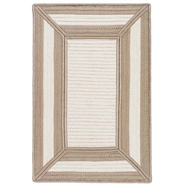Colonial Mills Afra 8-ft x 10-ft Tan Rectangular Indoor/Outdoor ...