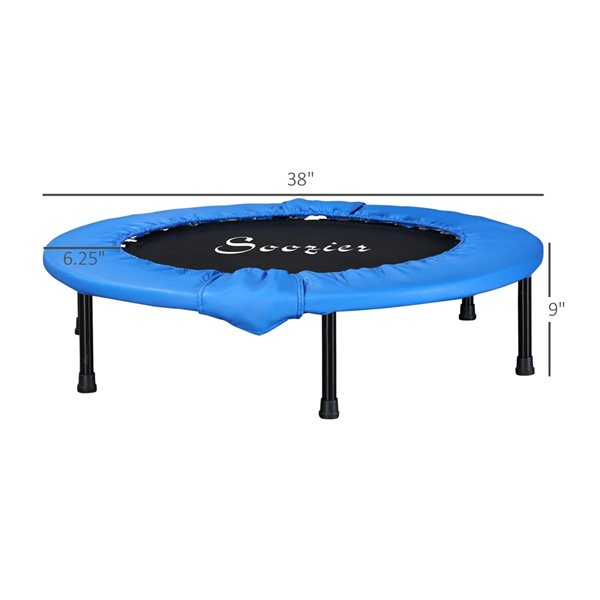 Soozier 38-in Round Blue Mini Trampoline A00-007V03 | RONA