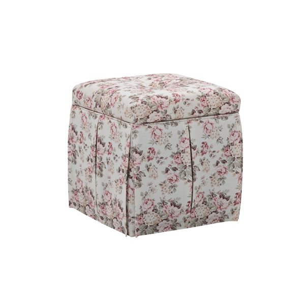 Inspired Home Jakayla Modern Cluster Red Linen Square Integrated ...