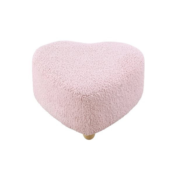 Inspired Home Yousif Modern Lavender Wool Abstract Ottoman SON297-26LD ...