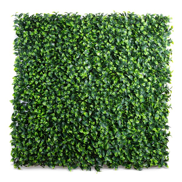 Treillis mural avec gardénia artificiel par Naturae Decor de 20 po x 20 ...