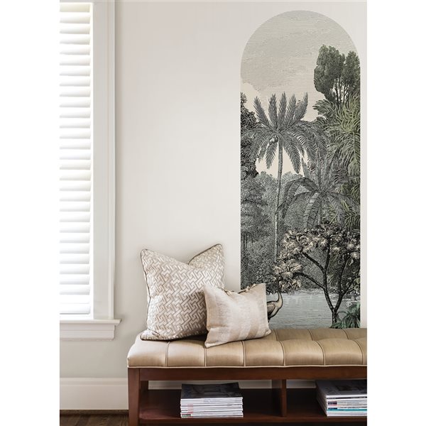 WallPops 23-in x 70-in Lagoon Mural Archway Decal DWPK4561 | RONA