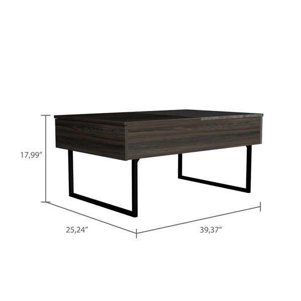 FM Furniture Georgetown Carbon Composite Coffee Table FM6258MCX | RONA