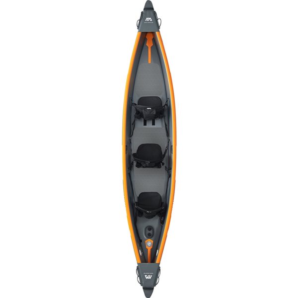 Aqua Marina Tomahawk Air-C High-end 3-Person Black Canoe | RONA