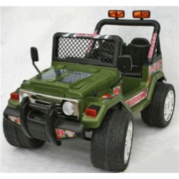 Kidsquad Jeep Wrangler style Ride-on with Parental Remote and Music ...