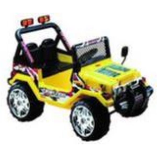 Kidsquad Jeep Wrangler style Ride-on with Parental Remote and Music ...