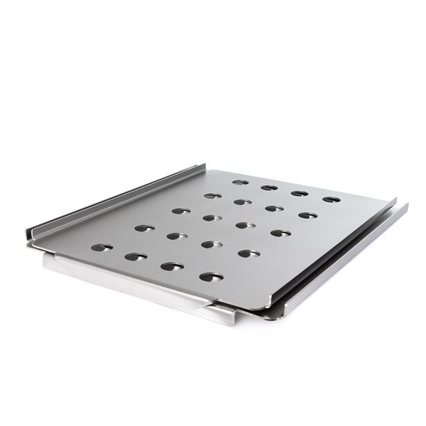 Father's Cooker 12.5-in x 14.5-in Stainless Steel Adjustable Smoker ...