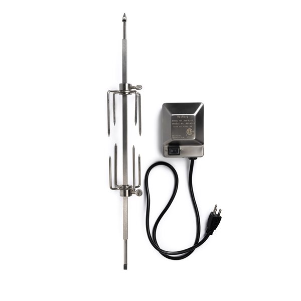 Father's Cooker 34-in Stainless Steel Grill Rotisserie Kit 628678139121 ...