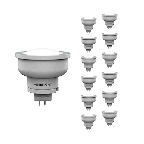 ViriBright Indoor Lighting 4.2-watt Eq MR16 Colour-Enhancing LED Light Bulb (12-pack) 752148-12 ...