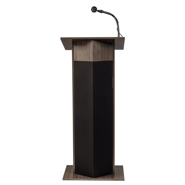 Oklahoma Sound Power Plus 22-in Brown Ribbonwood Modern/Contemporary ...