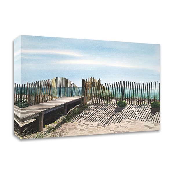 Tangletown Fine Art "Seagate" by Linda Roberts 30-in H x 45-in W Canvas ...