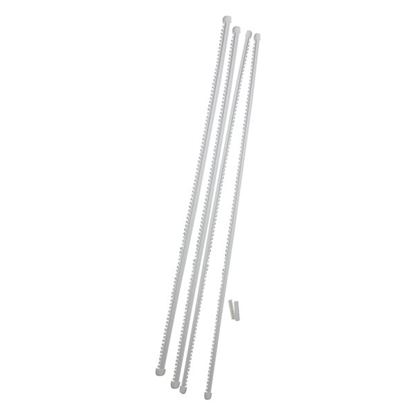 Window Wonder 4-in White Rods for Christmas Light Display - Set of 4 ...