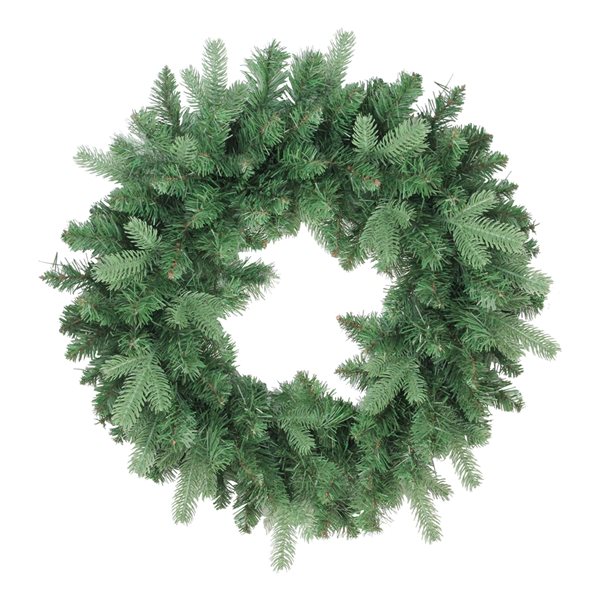 Northlight 24-in Mixed Eden Pine Artificial Christmas Wreath 32618569 ...