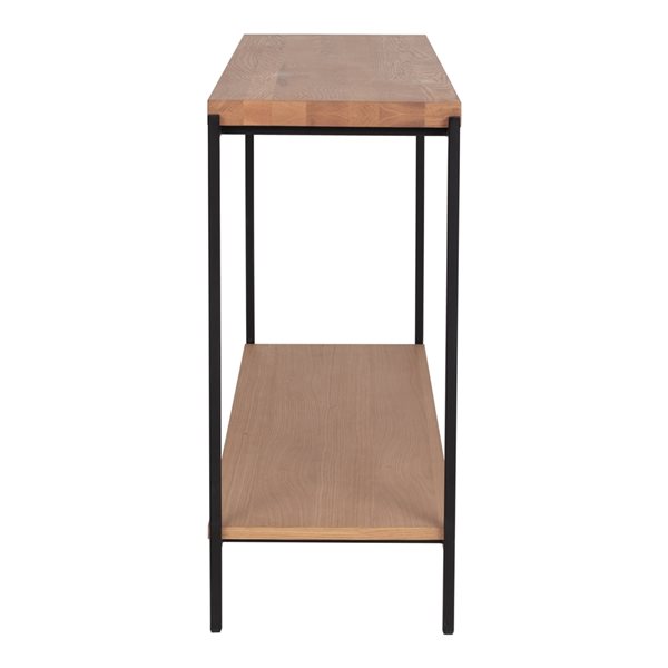 Moe's Home Collection Mila Natural Wood Scandinavian Console Table YC ...