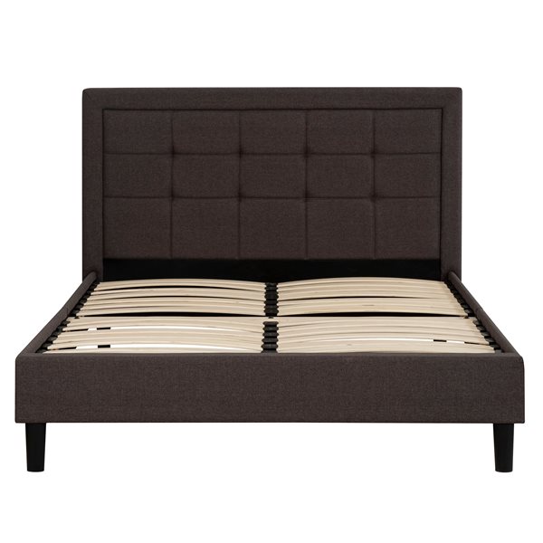 Primo International Cora Black Queen Bed Frame Bed 54298 | RONA