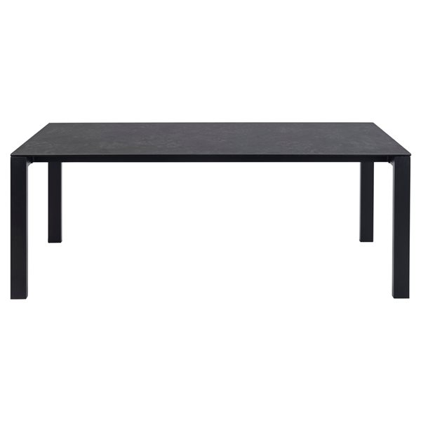 Actona Brentford Black Ceramic and Black Base Dining Table H000020749 ...