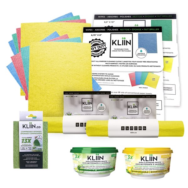 KLIIN™ The Cleaning Essential Starter Kit - Home & Office 99440 | RONA