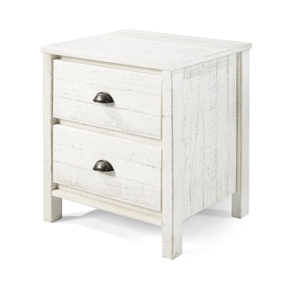 Alaterre Rustic Rustic White Pine Nightstand AJRU01RW | RONA
