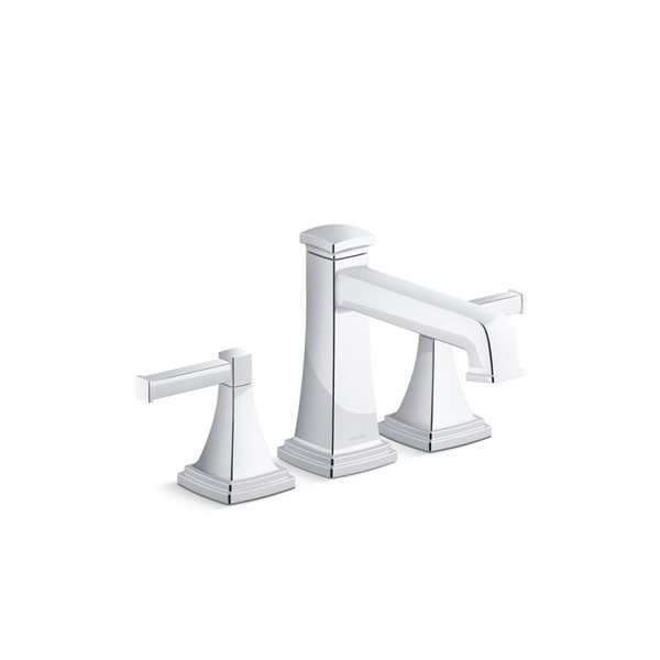 KOHLER Parallel Polished Chrome Floor-Mount Bath Filler Trim T23492-4 ...
