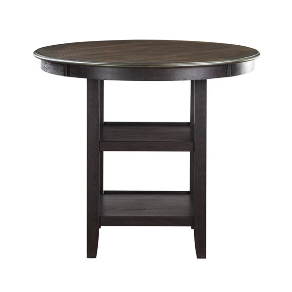 Table de comptoir (35 po à 36 po h.) fixe Asher par HomeTrend ronde en ...