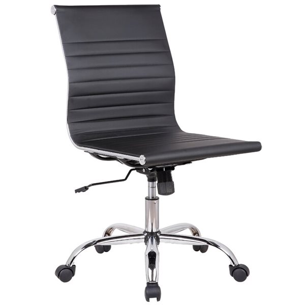TAKE ME HOME Low Back Tam Office Chair (Armless) NAL-S3011 | RONA