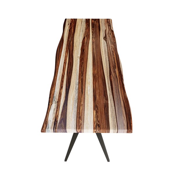 MobX Sheesham 120-in x 40-in Dinning Table with Airloft Legs | RONA