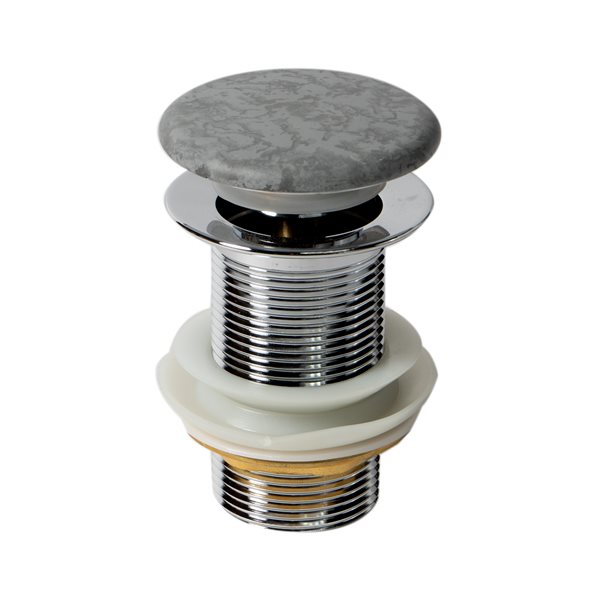 ALFI brand Solid Concrete Grey Matte Cap Bathroom Sink Drain ABCO7055 ...